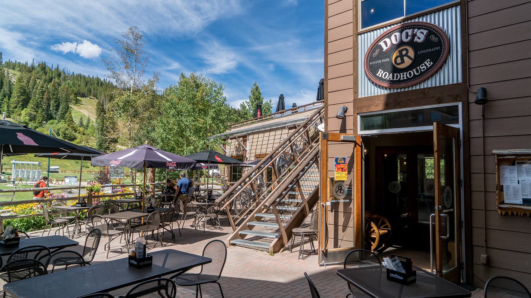 Doc's Roadhouse at the base of Winter Park Resort